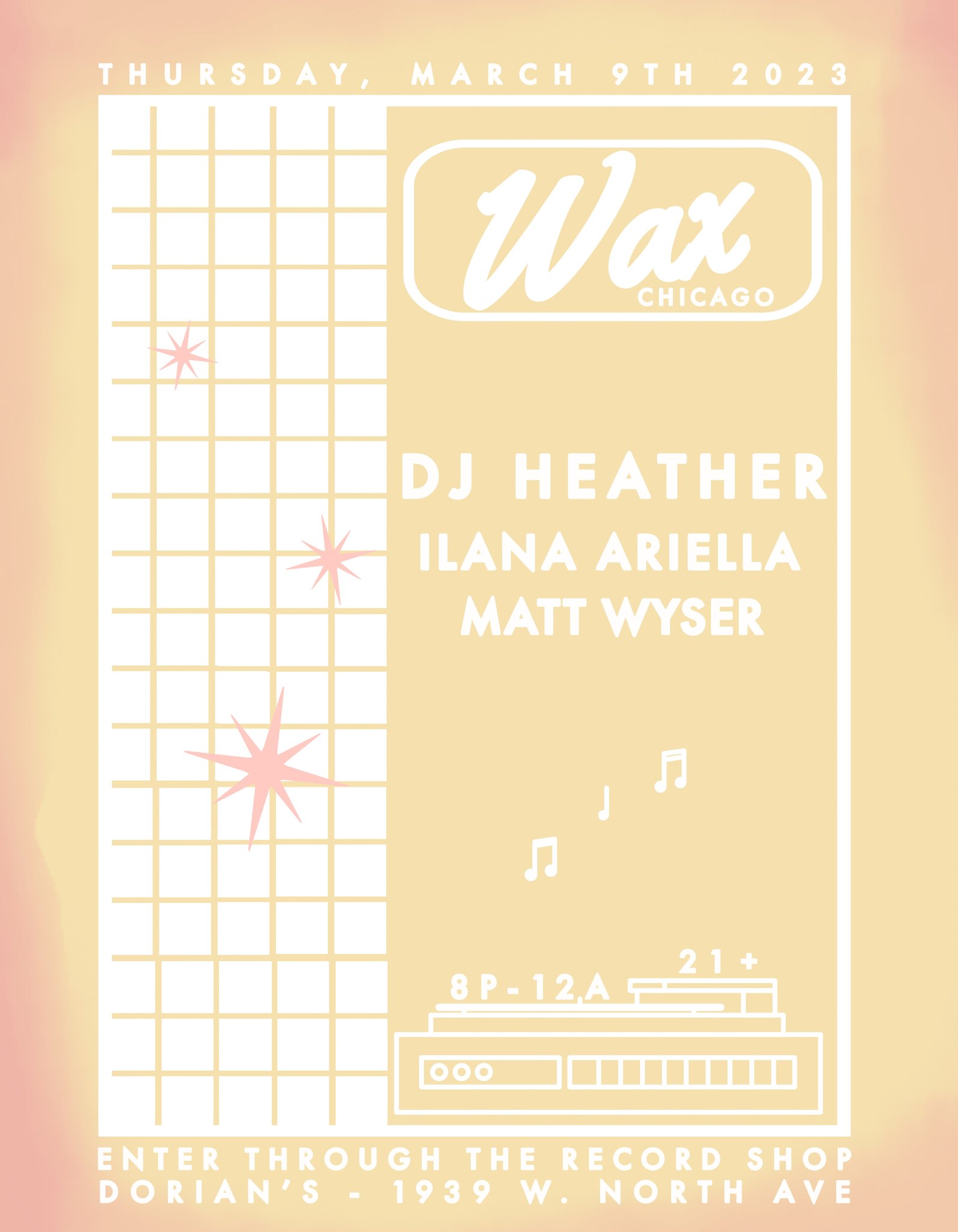 Wax Chicago – 03.09.2023 – DJ HEATHER